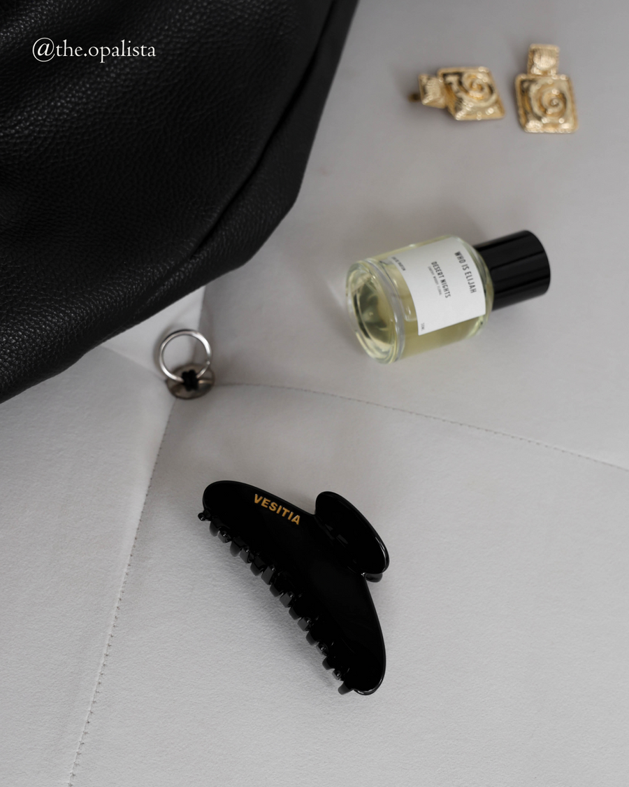 Signature Claw Clip - Ebony (Pre-order) – VESITIA
